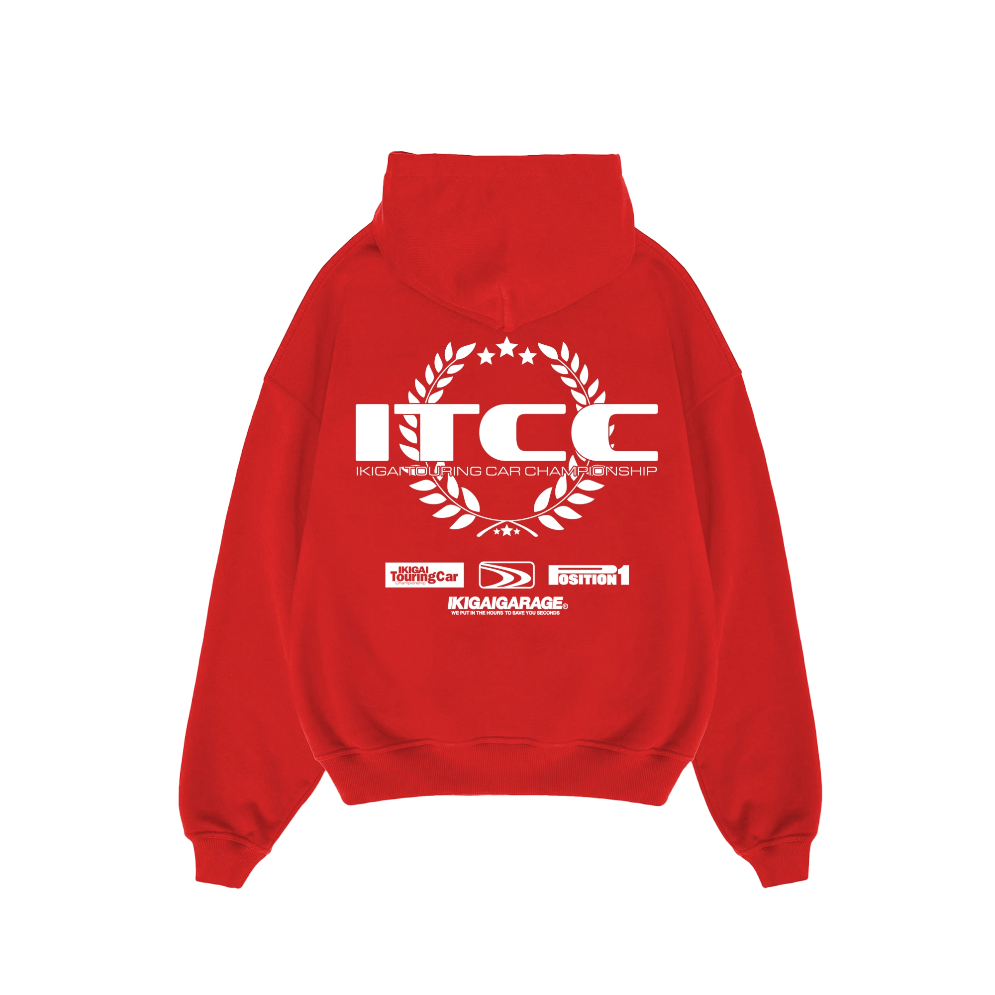 ITCC Hoodie Red – Ikigai Garage